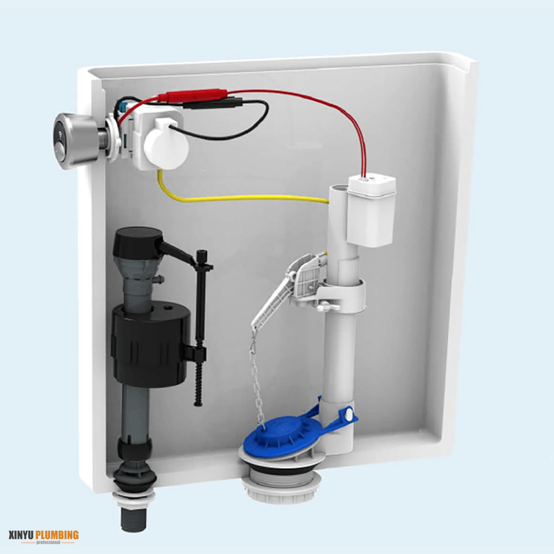 Wireless No Touch Flapper Flush Valve X802 - Buy touchless toilet ...